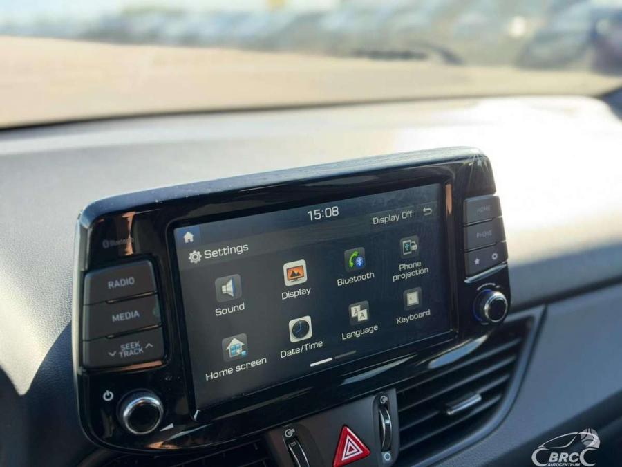 Sarkans Hyundai i30 2020 Viļņa, ar dzinēja tilpumu 1.35 L un nobraukumu 38 tūkst. km par 14500 €, foto 27 vietnē AUTOMOTO.COM.LV