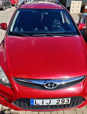 Sarkans Hyundai i30 2012 Kauņa, ar dzinēja tilpumu 1.58 L un nobraukumu 219 tūkst. km par 2600 €, foto 6 vietnē AUTOMOTO.COM.LV