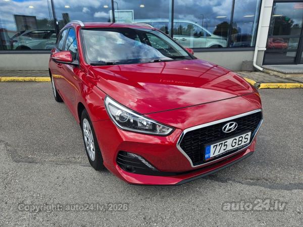 Sarkans Hyundai i30 2020 Tartu, ar dzinēja tilpumu 1.40 L un nobraukumu 75 tūkst. km par 11990 €, foto  vietnē AUTOMOTO.COM.LV
