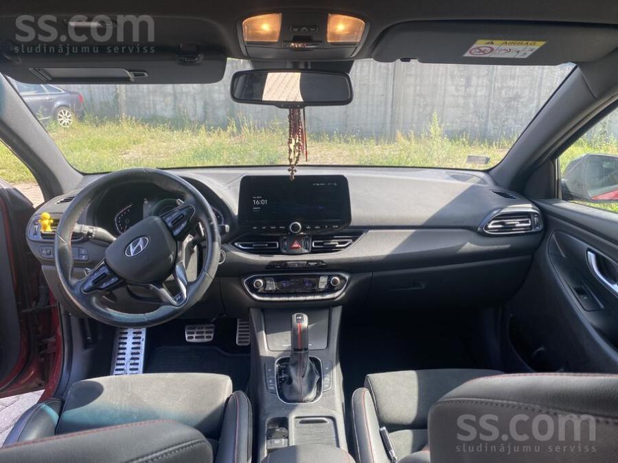 Red Hyundai i30 2020 in Riga, with an engine capacity of 1.50 L and mileage of 85 thousand km for 15500 €, photo 6 on AUTOMOTO.COM.LV