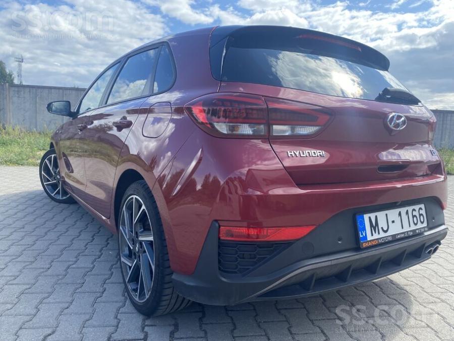 Red Hyundai i30 2020 in Riga, with an engine capacity of 1.50 L and mileage of 85 thousand km for 15500 €, photo 7 on AUTOMOTO.COM.LV