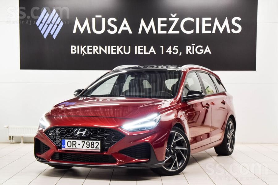Красный Хендай i30 2020 в Рига, объемом двигателя 1.50 л и пробегом 54 тыс. км за 14990 €, фото 1 на AUTOMOTO.COM.LV
