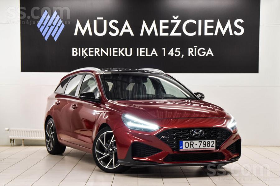Красный Хендай i30 2020 в Рига, объемом двигателя 1.50 л и пробегом 54 тыс. км за 14990 €, фото 4 на AUTOMOTO.COM.LV