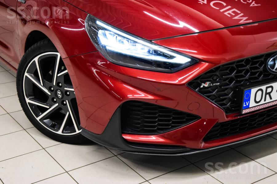 Красный Хендай i30 2020 в Рига, объемом двигателя 1.50 л и пробегом 54 тыс. км за 14990 €, фото 10 на AUTOMOTO.COM.LV