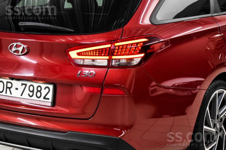 Красный Хендай i30 2020 в Рига, объемом двигателя 1.50 л и пробегом 54 тыс. км за 14990 €, фото 11 на AUTOMOTO.COM.LV
