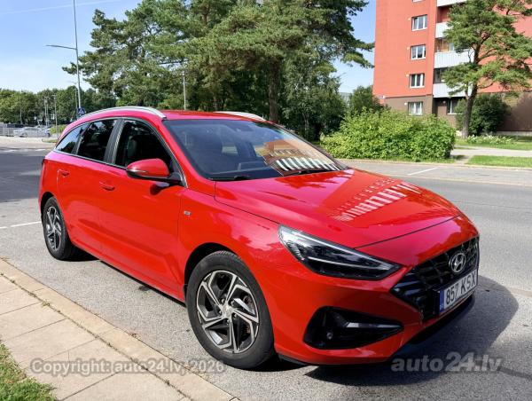 Sarkans Hyundai i30 2021 Tallina, ar dzinēja tilpumu 1.40 L un nobraukumu 83 tūkst. km par 16900 €, foto 2 vietnē AUTOMOTO.COM.LV