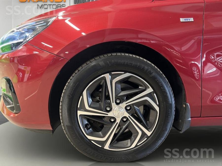 Sarkans Hyundai i30 2021 Rīga, ar dzinēja tilpumu 1.50 L un nobraukumu 77 tūkst. km par 12490 €, foto 10 vietnē AUTOMOTO.COM.LV
