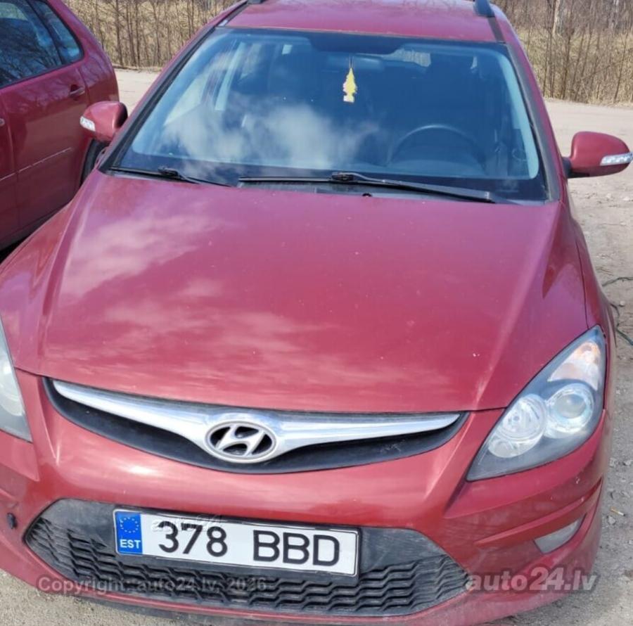 Hyundai i30 2011 Tallina, ar dzinēja tilpumu 1.60 L un nobraukumu 220 tūkst. km par 2499 €, foto 5 vietnē AUTOMOTO.COM.LV