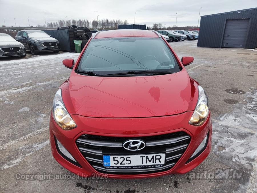 Hyundai i30 2017 Tartu, ar dzinēja tilpumu 1.60 L un nobraukumu 97 tūkst. km par 8990 €, foto 1 vietnē AUTOMOTO.COM.LV