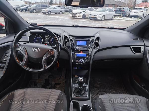 Hyundai i30 2017 Tartu, ar dzinēja tilpumu 1.60 L un nobraukumu 97 tūkst. km par 8990 €, foto 5 vietnē AUTOMOTO.COM.LV