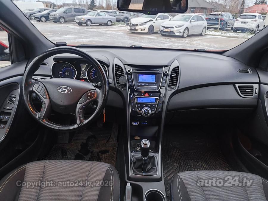 Hyundai i30 2017 Tartu, ar dzinēja tilpumu 1.60 L un nobraukumu 97 tūkst. km par 8990 €, foto 6 vietnē AUTOMOTO.COM.LV