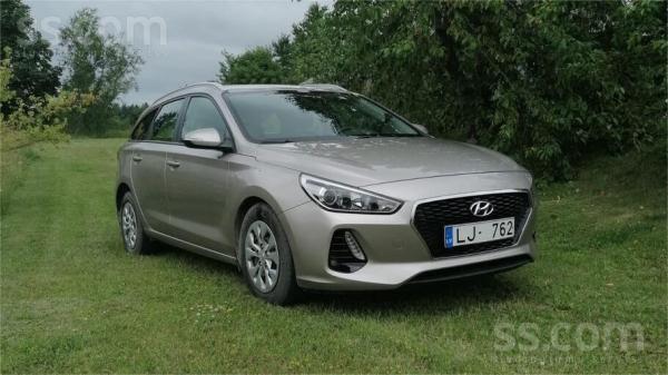 Hyundai i30 2018 Liepāja, ar dzinēja tilpumu 1.40 L un nobraukumu 65 tūkst. km par 10600 €, foto 1 vietnē AUTOMOTO.COM.LV