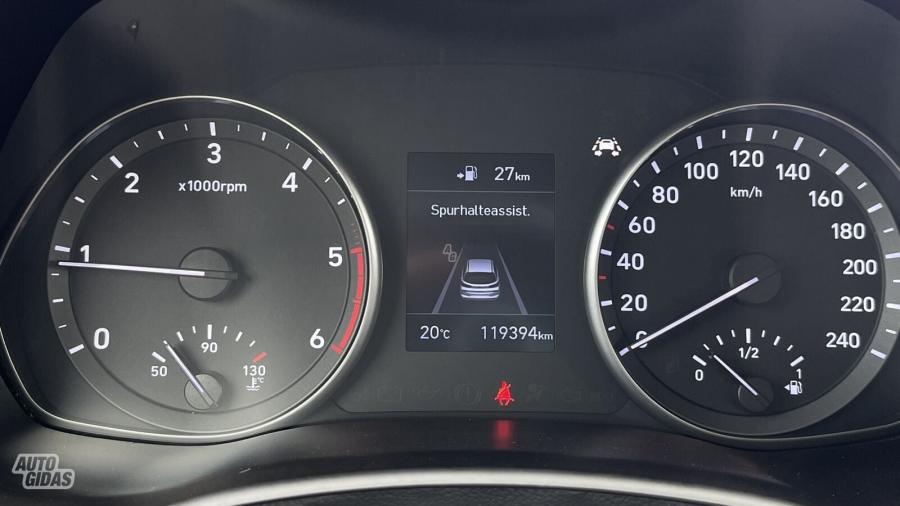 White Hyundai i30 2019 in Marijampole, with an engine capacity of 1.60 L and mileage of 119 thousand km for 8650 €, photo 26 on AUTOMOTO.COM.LV