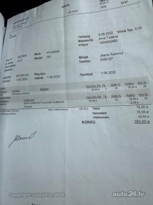 Balts Hyundai i30 2012 Tallina, ar dzinēja tilpumu 1.60 L un nobraukumu 239 tūkst. km par 3490 €, foto 22 vietnē AUTOMOTO.COM.LV