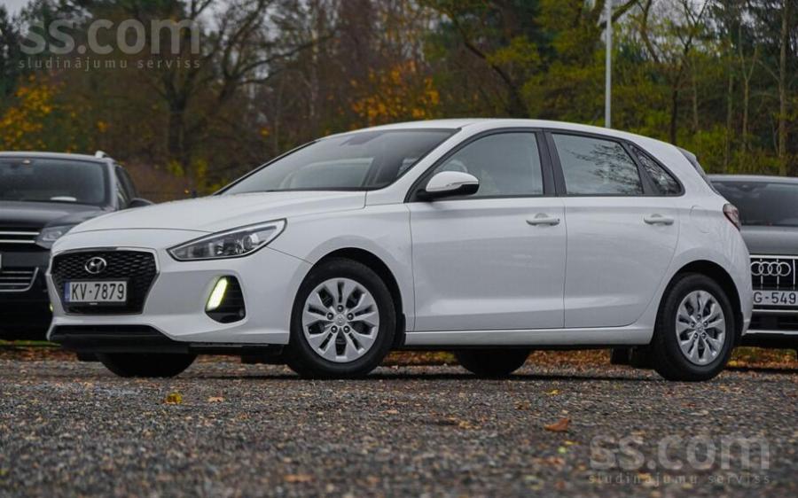 Balts Hyundai i30 2017 Rīga, ar dzinēja tilpumu 1.40 L un nobraukumu 203 tūkst. km par 6590 €, foto 1 vietnē AUTOMOTO.COM.LV