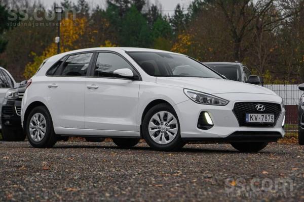 White Hyundai i30 2017 in Riga, with an engine capacity of 1.40 L and mileage of 203 thousand km for 6590 €, photo 2 on AUTOMOTO.COM.LV