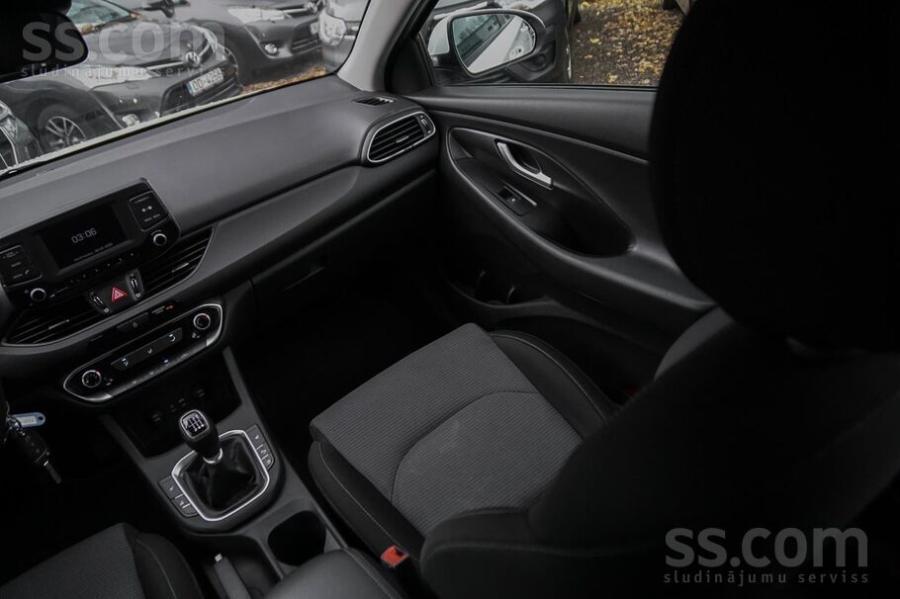 Balts Hyundai i30 2017 Rīga, ar dzinēja tilpumu 1.40 L un nobraukumu 203 tūkst. km par 6590 €, foto 10 vietnē AUTOMOTO.COM.LV