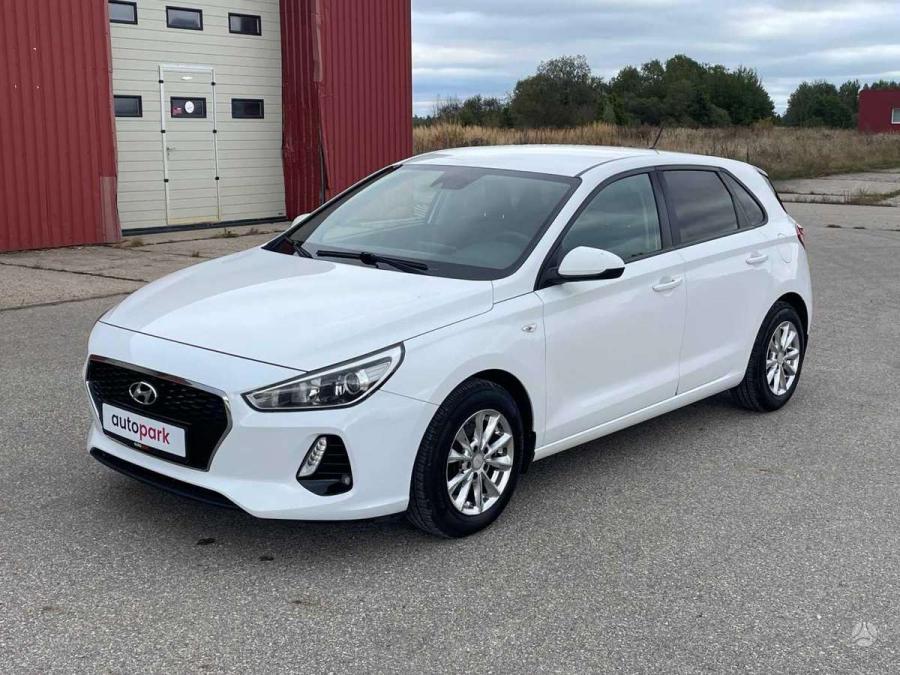 Balts Hyundai i30 2018 Ukmergė, ar dzinēja tilpumu 1.37 L un nobraukumu 163 tūkst. km par 6999 €, foto 1 vietnē AUTOMOTO.COM.LV