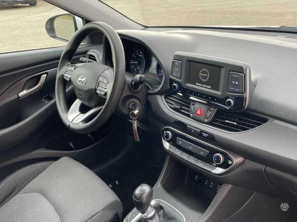 Balts Hyundai i30 2018 Ukmergė, ar dzinēja tilpumu 1.37 L un nobraukumu 163 tūkst. km par 6999 €, foto 7 vietnē AUTOMOTO.COM.LV