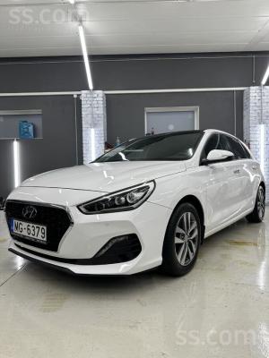 White Hyundai i30 2019 in Riga, with an engine capacity of 1.40 L and mileage of 68 thousand km for 14499 €, photo 2 on AUTOMOTO.COM.LV