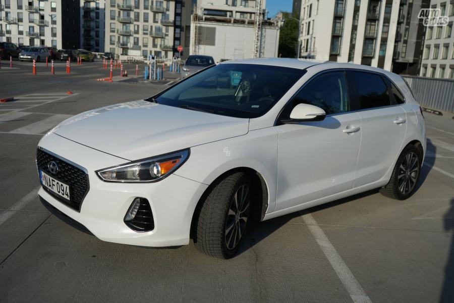 Белый Хендай i30 2019 в Вильнюс, объемом двигателя 2.00 л и пробегом 163 тыс. км за 9950 €, фото 7 на AUTOMOTO.COM.LV