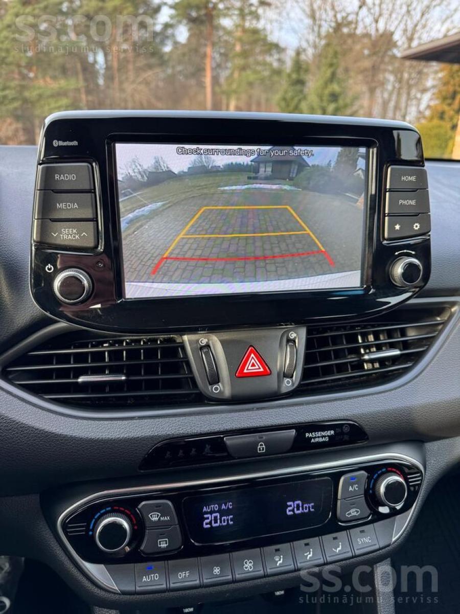 Белый Хендай i30 2020 в Добеле, объемом двигателя 1.40 л и пробегом 119 тыс. км за 10400 €, фото 22 на AUTOMOTO.COM.LV