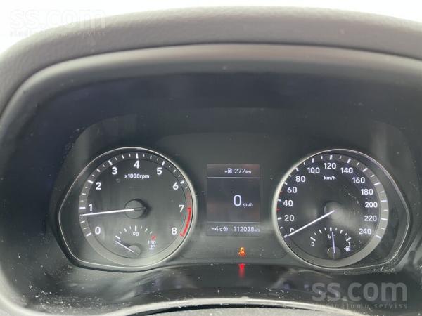 White Hyundai i30 2020 in Riga, with an engine capacity of 1.40 L and mileage of 112 thousand km for 8950 €, photo 6 on AUTOMOTO.COM.LV