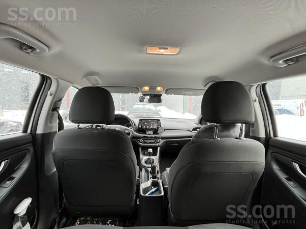White Hyundai i30 2020 in Riga, with an engine capacity of 1.40 L and mileage of 112 thousand km for 8950 €, photo 8 on AUTOMOTO.COM.LV