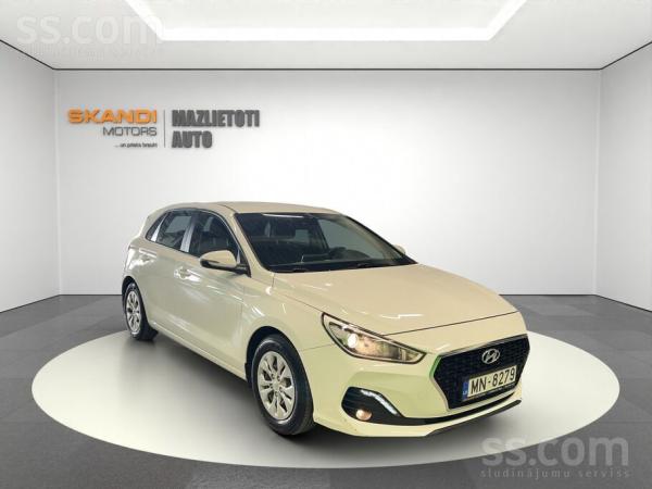 White Hyundai i30 2020 in Riga, with an engine capacity of 1.40 L and mileage of 189 thousand km for 8490 €, photo 8 on AUTOMOTO.COM.LV