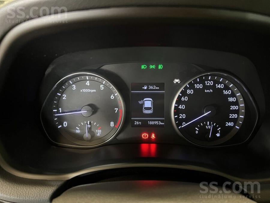 Белый Хендай i30 2020 в Рига, объемом двигателя 1.40 л и пробегом 189 тыс. км за 8490 €, фото 12 на AUTOMOTO.COM.LV