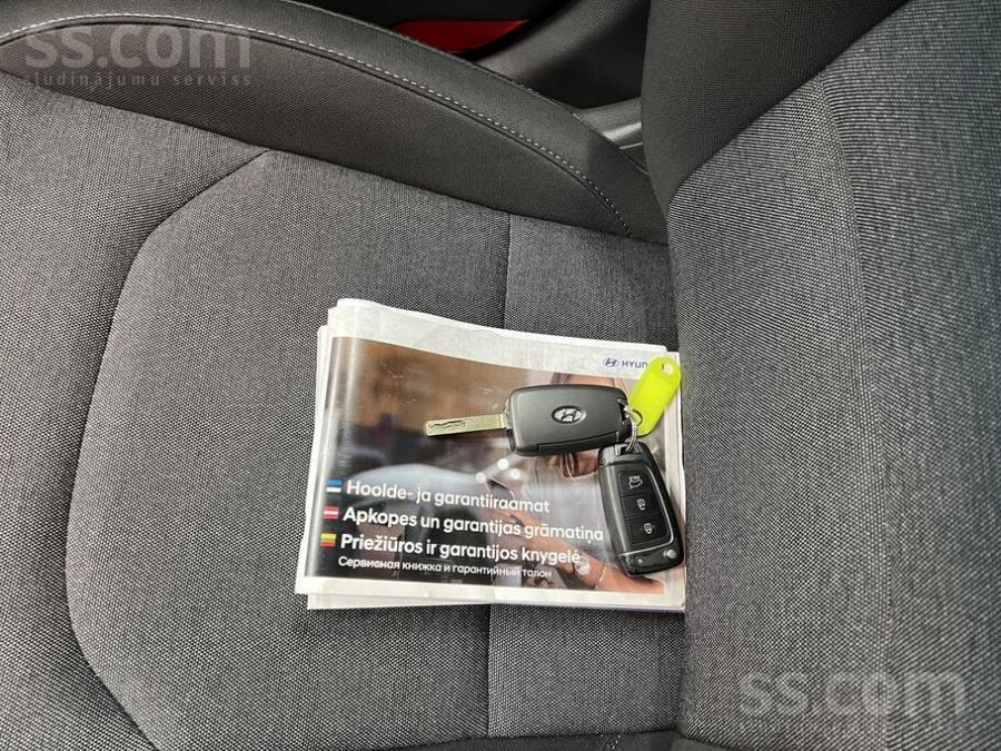White Hyundai i30 2021 in Riga, with an engine capacity of 1.50 L and mileage of 34 thousand km for 14490 €, photo 24 on AUTOMOTO.COM.LV