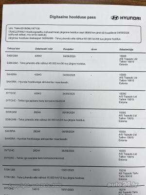 Белый Хендай i30 2022 в Таллин, объемом двигателя 1.00 л и пробегом 47 тыс. км за 16490 €, фото 12 на AUTOMOTO.COM.LV