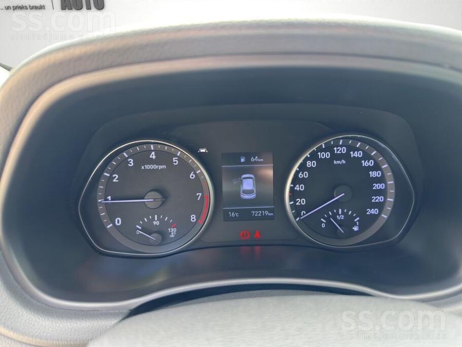 Balts Hyundai i30 2022 Rīga, ar dzinēja tilpumu 1.50 L un nobraukumu 72 tūkst. km par 12990 €, foto 12 vietnē AUTOMOTO.COM.LV