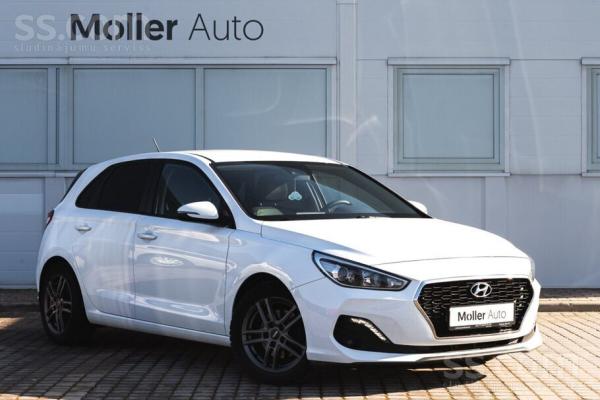 White Hyundai i30 2020 in Ventspils, with an engine capacity of 1.60 L and mileage of 123 thousand km for 7750 €, photo 7 on AUTOMOTO.COM.LV