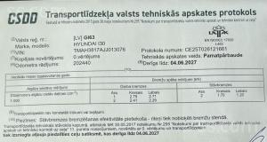 Balts Hyundai i30 2017 Cēsis, ar dzinēja tilpumu 1.60 L un nobraukumu 203 tūkst. km par 6850 €, foto 21 vietnē AUTOMOTO.COM.LV
