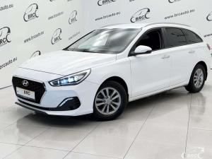 White Hyundai i30 2018 in Vilnius, with an engine capacity of 1.35 L and mileage of 125 thousand km for 9500 €, photo  on AUTOMOTO.COM.LV