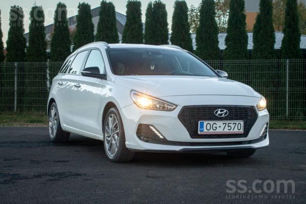 Белый Хендай i30 2018 в Елгава, объемом двигателя 1.60 л и пробегом 208 тыс. км за 6990 €, фото 1 на AUTOMOTO.COM.LV