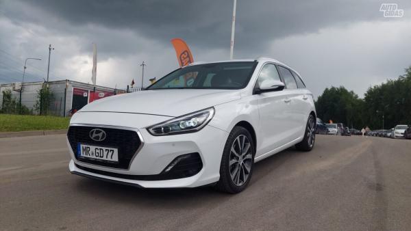 Balts Hyundai i30 2019 Kauņa, ar dzinēja tilpumu 1.60 L un nobraukumu 209 tūkst. km par 8250 €, foto  vietnē AUTOMOTO.COM.LV