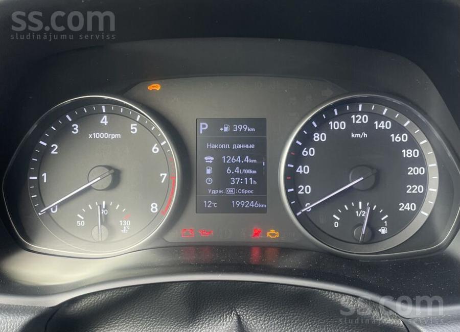 White Hyundai i30 2019 in Riga, with an engine capacity of 1.40 L and mileage of 199 thousand km for 5650 €, photo 7 on AUTOMOTO.COM.LV