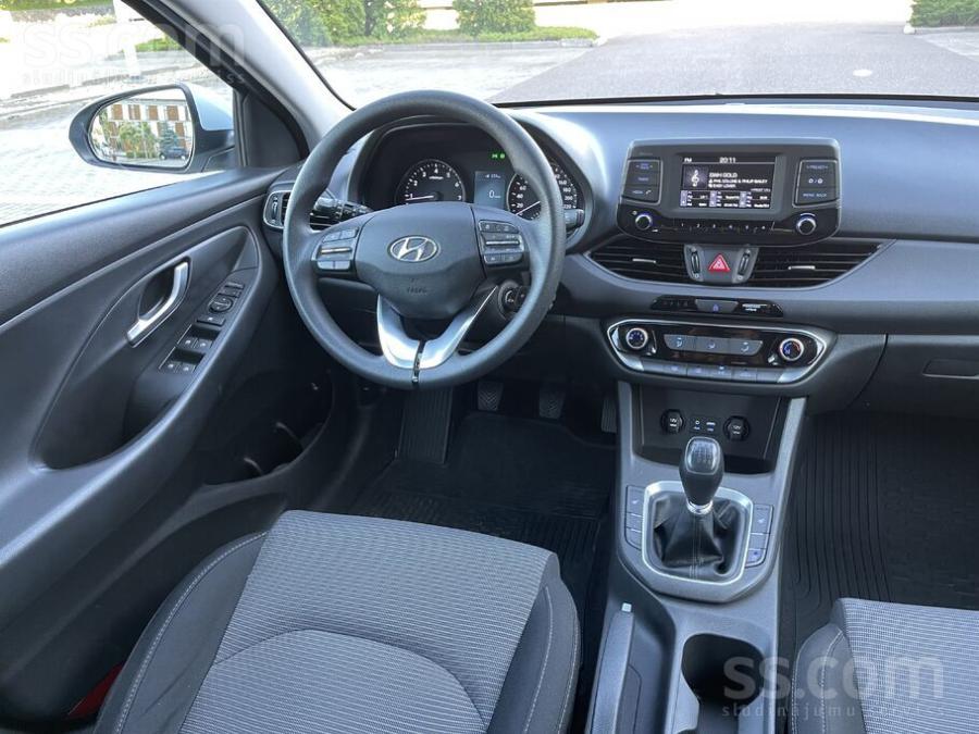 Balts Hyundai i30 2020 Rīga, ar dzinēja tilpumu 1.40 L un nobraukumu 90 tūkst. km par 9300 €, foto 8 vietnē AUTOMOTO.COM.LV