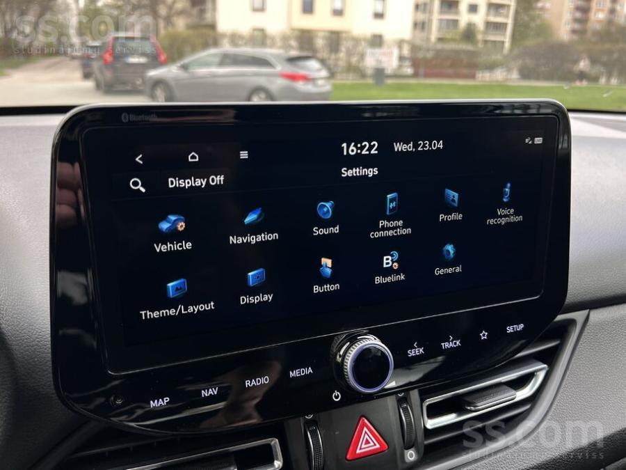 Белый Хендай i30 2021 в Рига, объемом двигателя 1.60 л и пробегом 69 тыс. км за 16950 €, фото 16 на AUTOMOTO.COM.LV