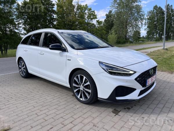 Белый Хендай i30 2021 в Лимбажи, объемом двигателя 1.60 л и пробегом 69 тыс. км за 15550 €, фото 3 на AUTOMOTO.COM.LV