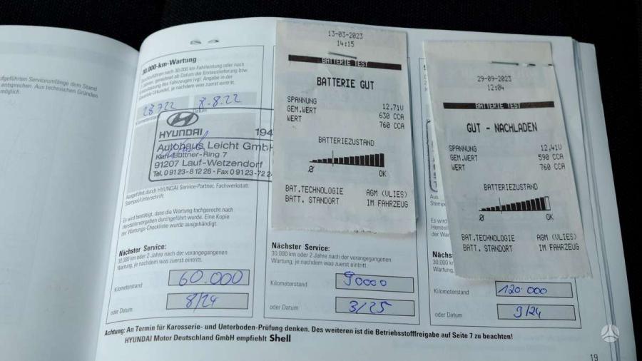 Balts Hyundai i30 2022 Marijampole, ar dzinēja tilpumu 1.60 L un nobraukumu 226 tūkst. km par 9990 €, foto 45 vietnē AUTOMOTO.COM.LV