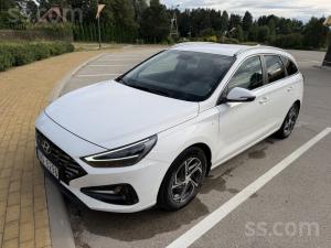Balts Hyundai i30 2023 Aizkraukle, ar dzinēja tilpumu 1.50 L un nobraukumu 54 tūkst. km par 17500 €, foto 5 vietnē AUTOMOTO.COM.LV