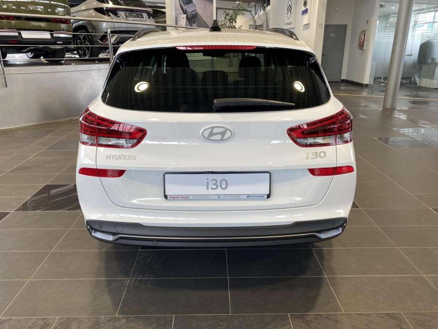 Balts Hyundai i30 2026 Viļņa, ar dzinēja tilpumu 1.60 L un nobraukumu 0 tūkst. km par 30498 €, foto 6 vietnē AUTOMOTO.COM.LV