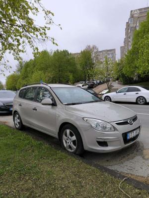 Dzeltens Hyundai i30 2009 Viļņa, ar dzinēja tilpumu 1.58 L un nobraukumu 200 tūkst. km par 1300 €, foto  vietnē AUTOMOTO.COM.LV