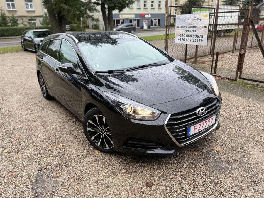 Melns Hyundai i40 2014 Ukmergė, ar dzinēja tilpumu 1.70 L un nobraukumu 290 tūkst. km par 5750 €, foto 4 vietnē AUTOMOTO.COM.LV
