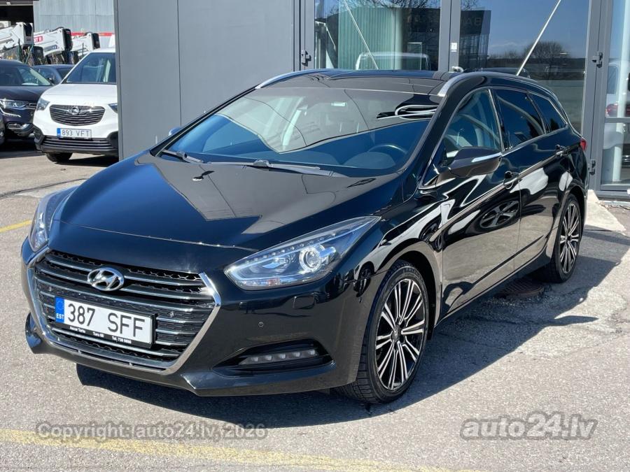 Melns Hyundai i40 2017 Tartu, ar dzinēja tilpumu 1.70 L un nobraukumu 137 tūkst. km par 10490 €, foto 1 vietnē AUTOMOTO.COM.LV
