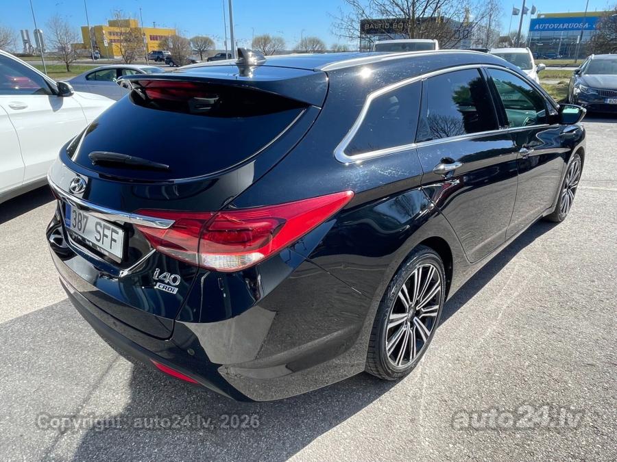 Melns Hyundai i40 2017 Tartu, ar dzinēja tilpumu 1.70 L un nobraukumu 137 tūkst. km par 10490 €, foto 5 vietnē AUTOMOTO.COM.LV