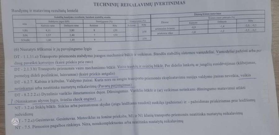 Синий Хендай и40 2012 в Ионава, объемом двигателя 1.69 л и пробегом 337 тыс. км за 2300 €, фото 21 на AUTOMOTO.COM.LV